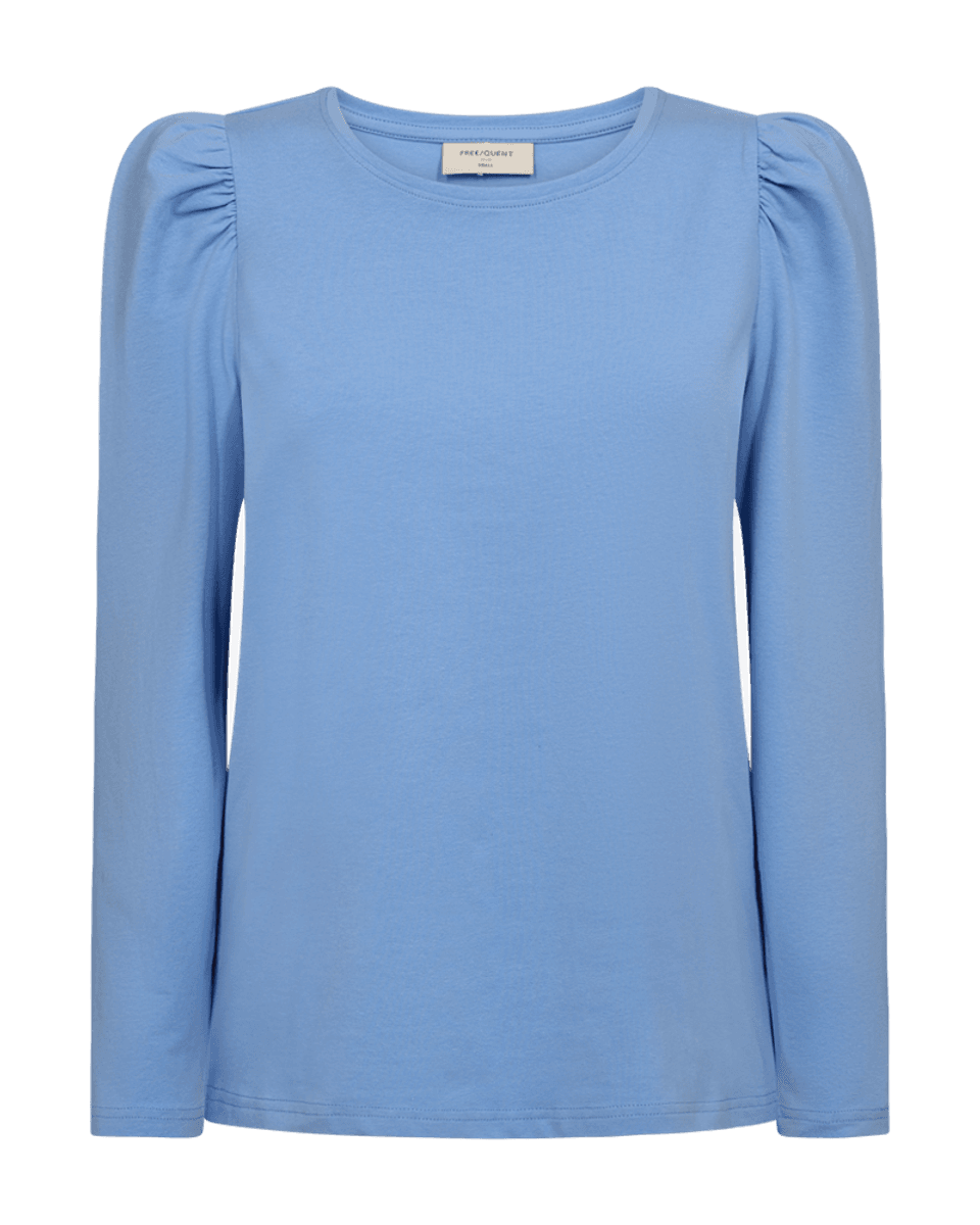 FENJA TOPP M/ PUFF & LANG ERM - HIMMELBLÅ - SOFIES VILLA